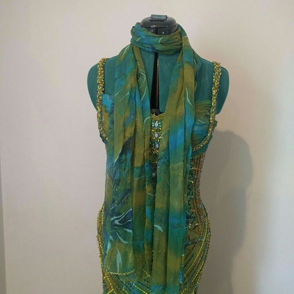 Anthony Castelli | Dresses | Anthony Castelli Silk Gown | Poshmark